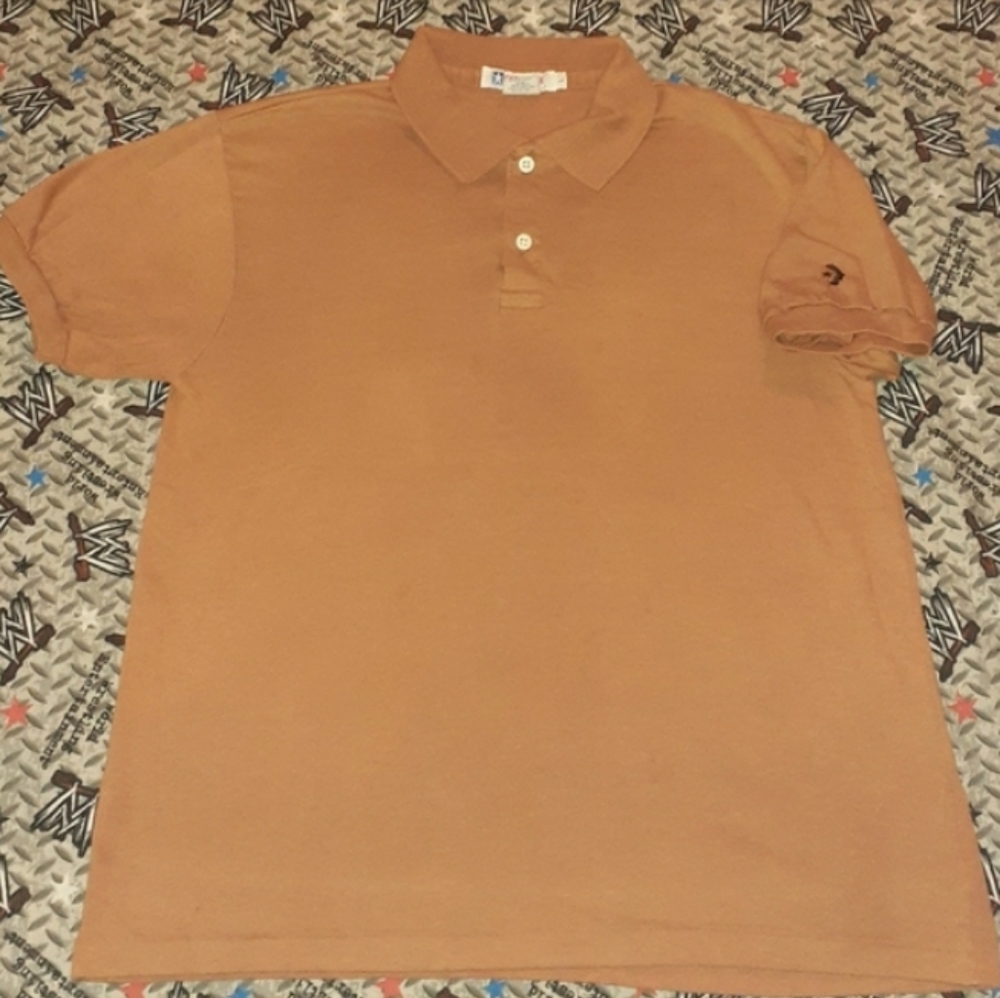 70s Converse Polo Shirt Cons All Star Chuck Taylor Vi… - Gem